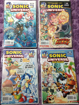 Archie Sonic Comic Variant Page