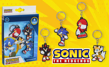 Sonic the Hedgehog USA Keychains 9